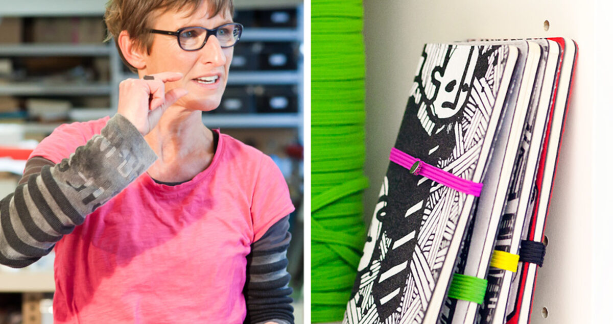 Sandra Elm über ihre Upcycling-Werkstatt re-cover - Reflecta